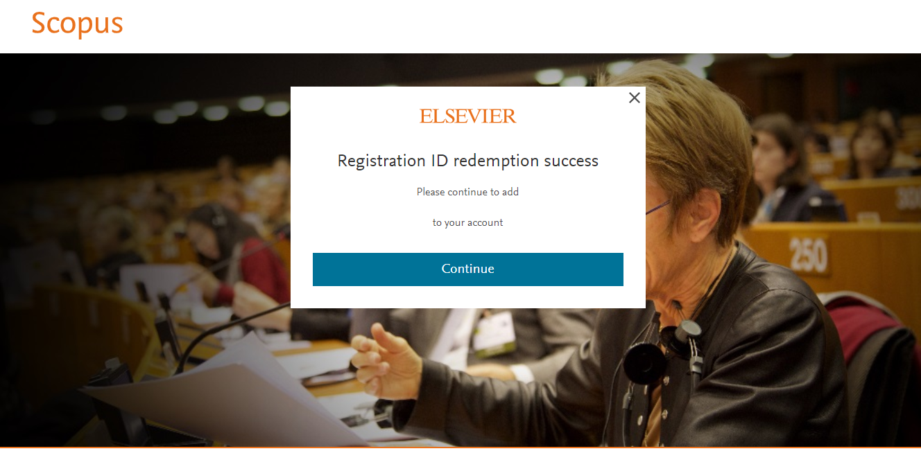 如何使用注册 ID 和密码来注册远程访问账户？ - Scopus支持中心
