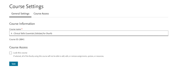 How can I unlock my course? - Clinical Skills for Education Support Center