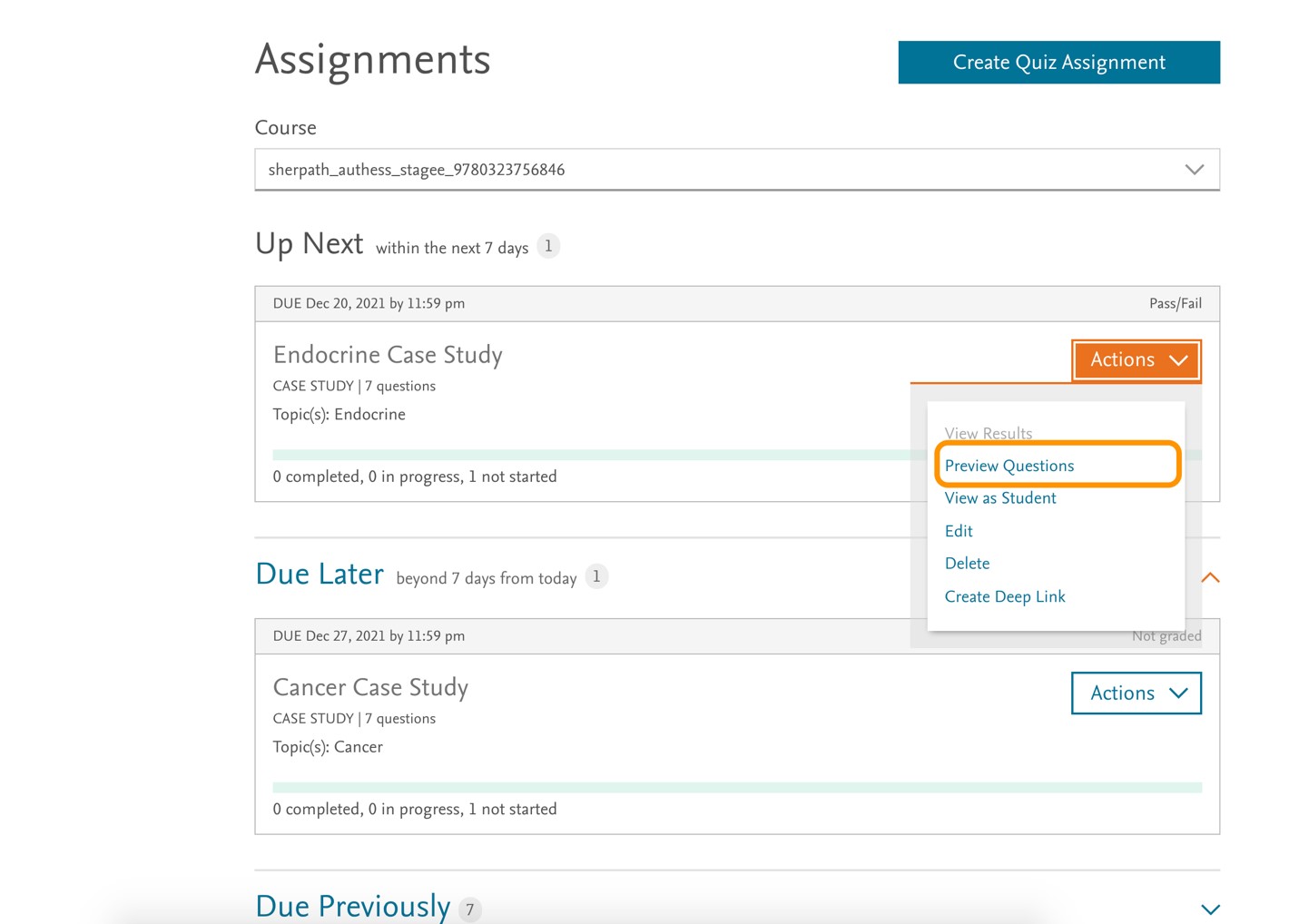 How can I preview NGN Questions? - Elsevier Adaptive Quizzing Next ...