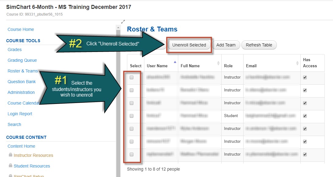 How do I unenroll students from my course located on Evolve? - Evolve ...