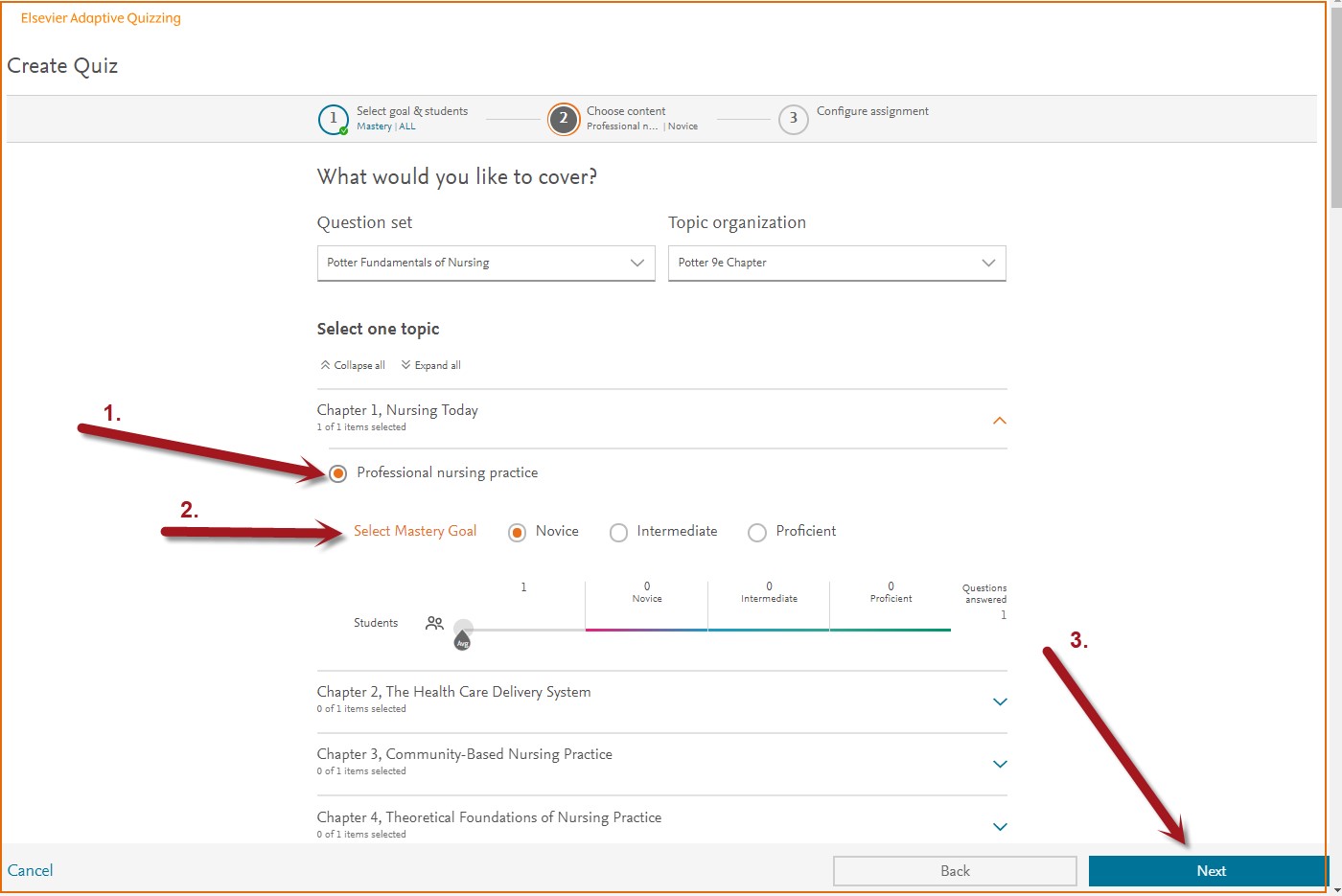 How do I create a custom mastery assignment in EAQ? - Simulation ...