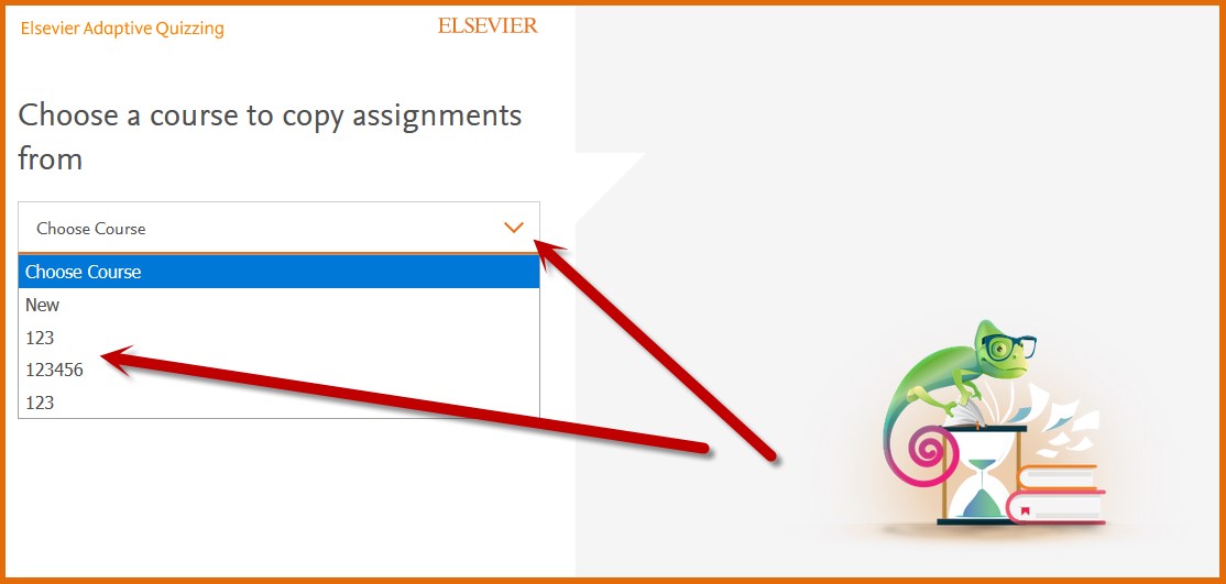 How do I copy my assignments to a new course in EAQ NG? - Elsevier ...