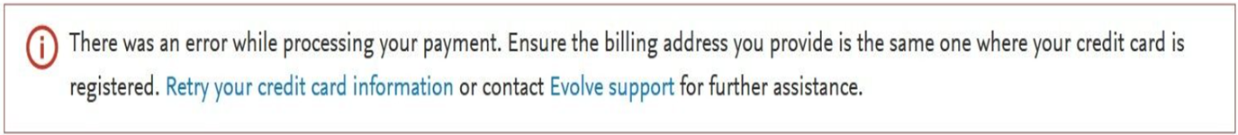 What to do if there’s an error message when placing an order online ...