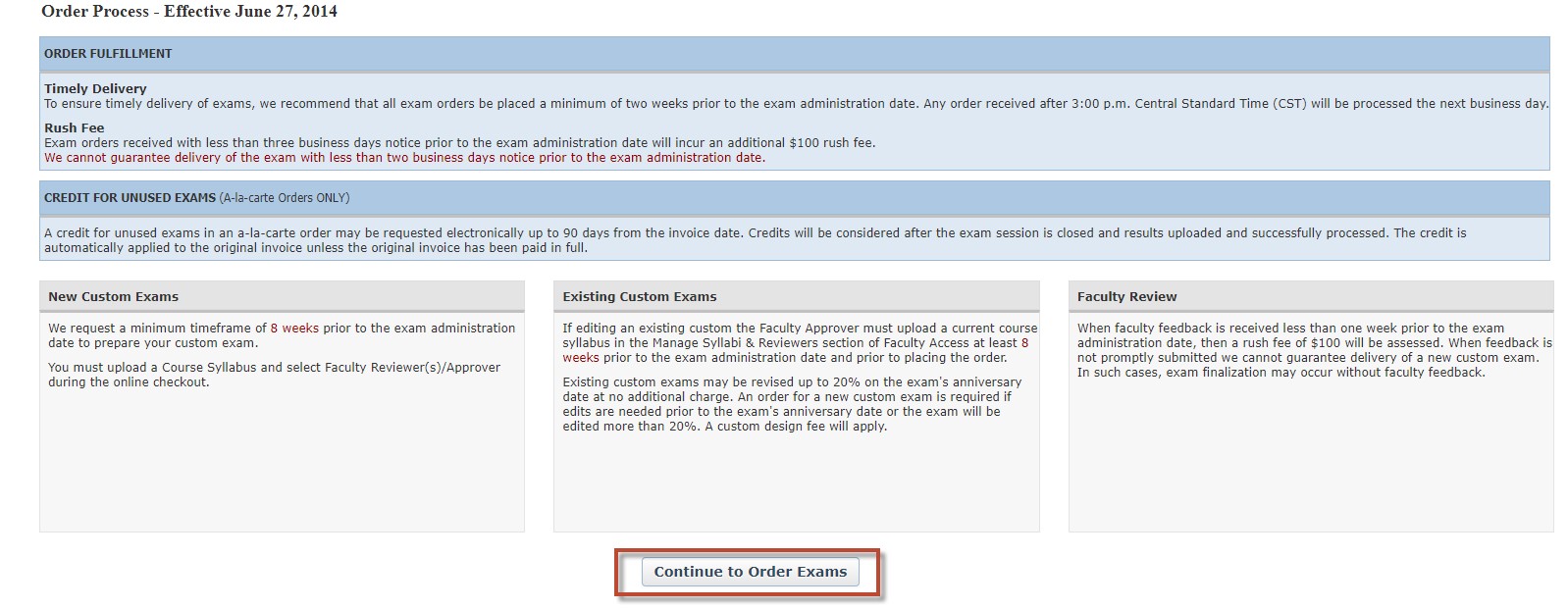 How do I place a HESI Exam order? - Evolve Support Center