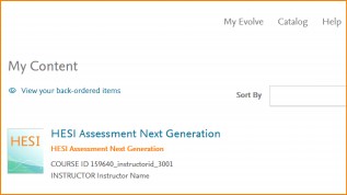 How do I get started with the Next Generation of HESI? - Evolve Support ...