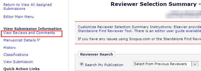 How can an Editor view completed reviews in Editorial Manager ...