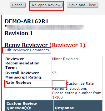 How can an Editor view completed reviews in Editorial Manager ...