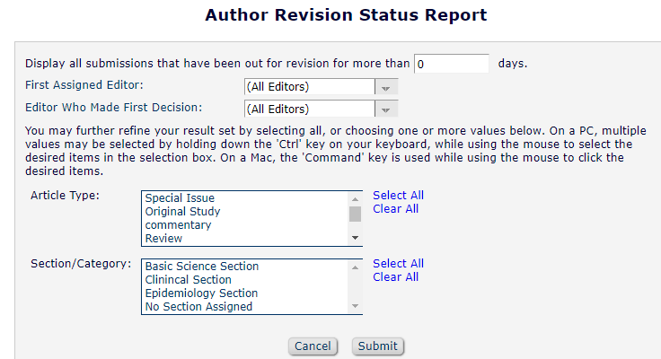 How can I send revision reminders to authors in Editorial Manager ...
