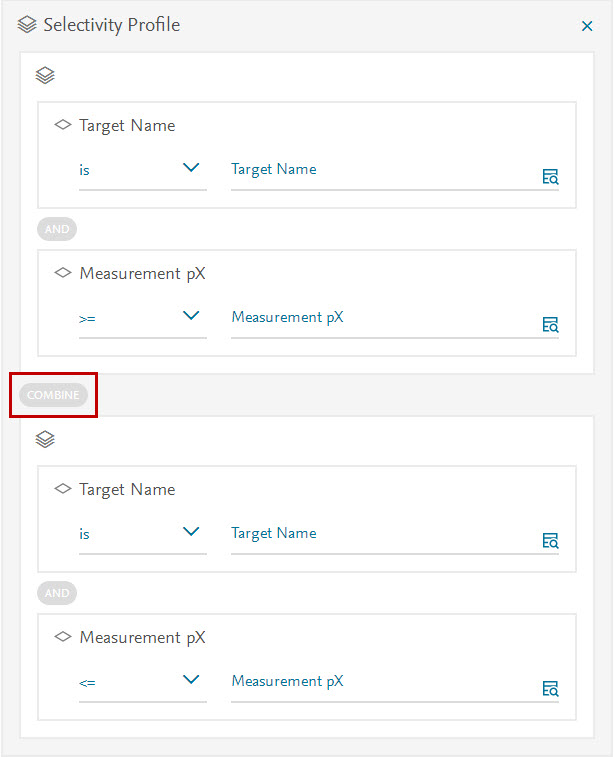 How do I use the Selectivity Profile form in Query builder? - Reaxys ...