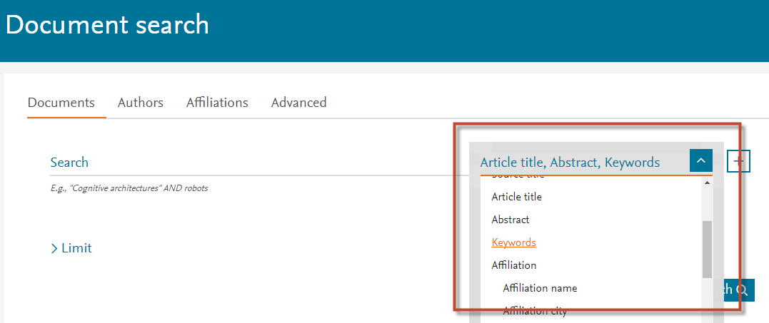 How do Author / Indexed keywords work? - Scopus: Access and use Support ...