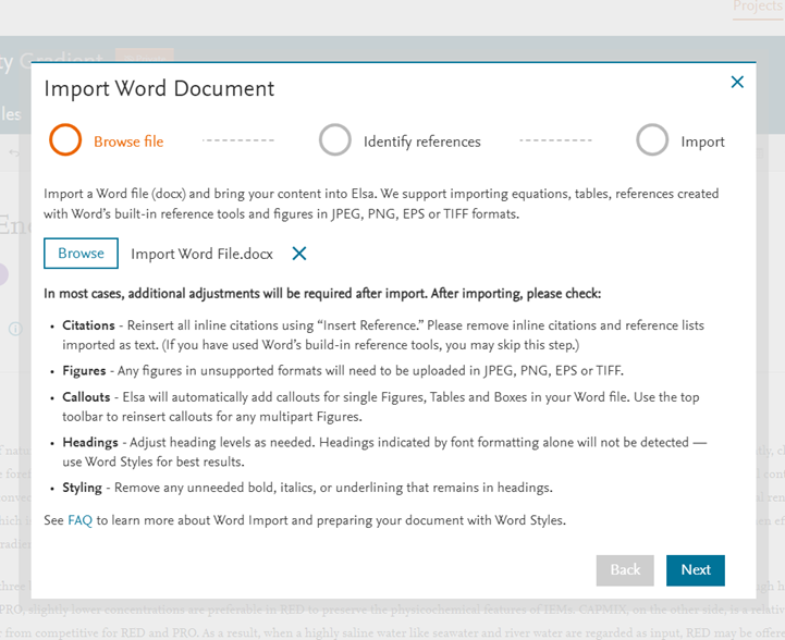 How do I import a Word document? - Journal Article Publishing Support ...