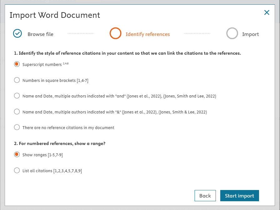 How do I import a Word document? | Elsa Support Center