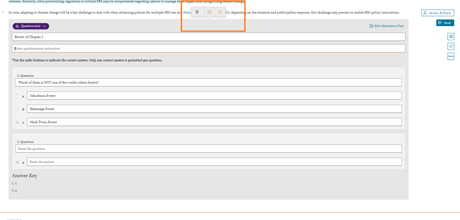 How do I add review questions to my project? - Journal Article ...