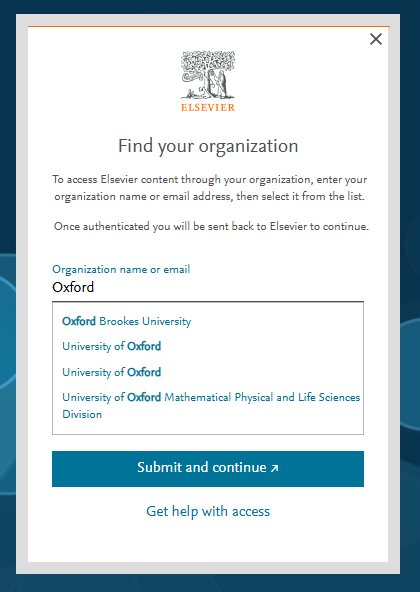 How can I sign in to my Elsevier account? - ScienceDirect Support Center