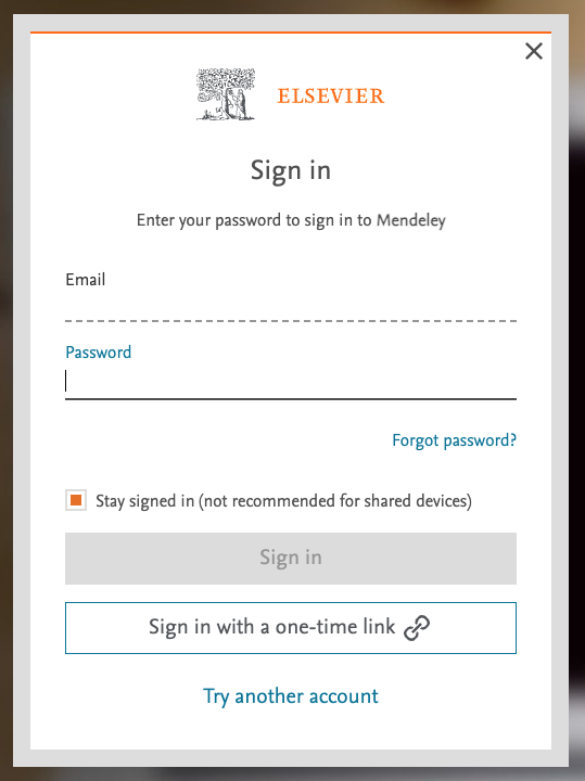 How can I reset a forgotten password? - Scopus Support Center
