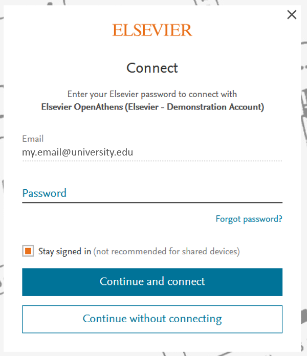 How do I add my institutional/SSO credentials to my Elsevier account ...