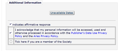 How do I change my personal information in Editorial Manager? - Journal ...