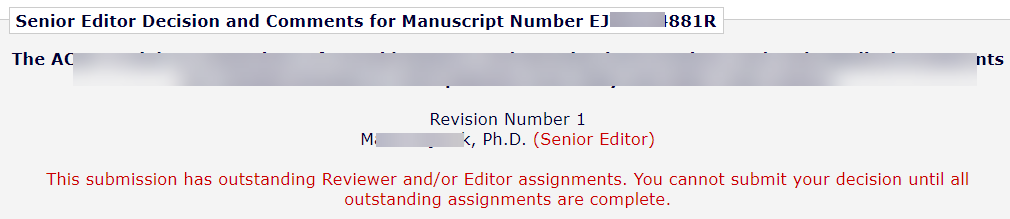 How do I make a decision in Editorial Manager? | Journal Article ...