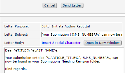 How does an Editor change a Decision in Editorial Manager? | Journal ...