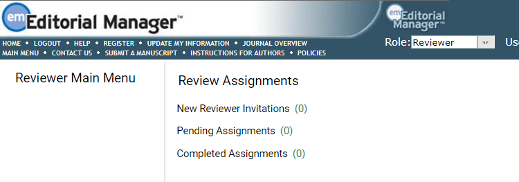 How do I find a submission I was invited to review in Editorial Manager ...