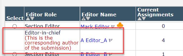 How can an Editor be blocked from seeing a certain submission ...