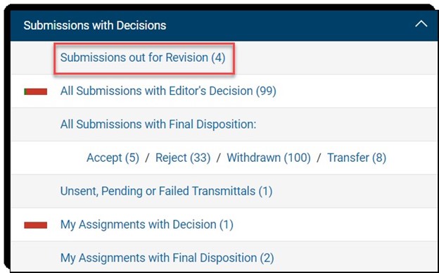 How do I view or edit an author revision due date in Editorial Manager ...