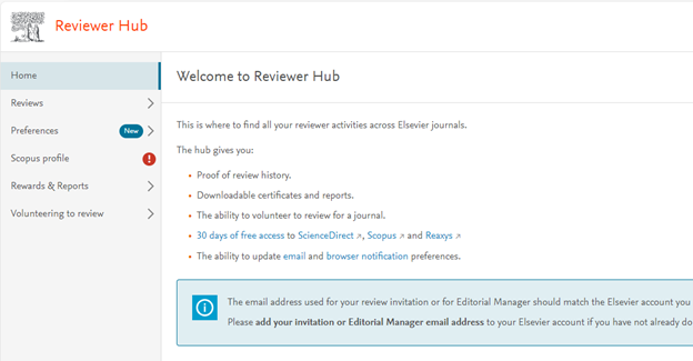 What is Reviewer Hub? | Journal Article Publishing Support Center