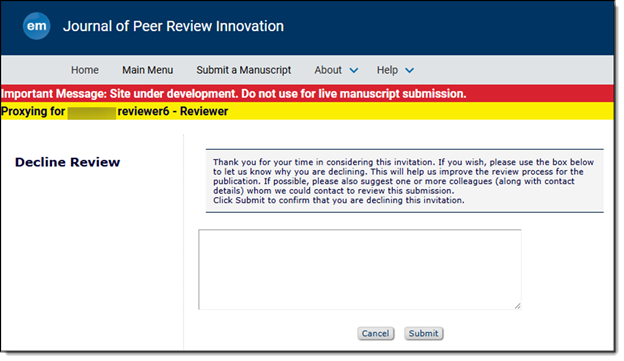 Reviewer Guide to new peer review experience | Journal Article ...